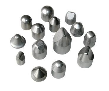 Spherical Buttons / K10 Grade Cemented Carbide Buttons For Drill Middle ...