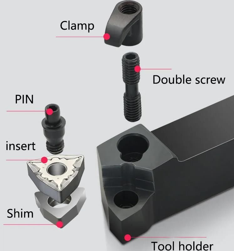 All Size Tungsten Carbide Insert Shim For CNC Cutting Tool