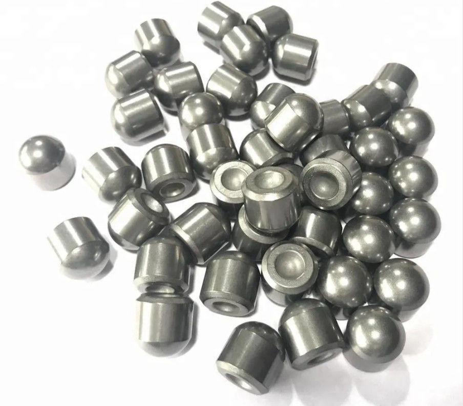 Spherical Buttons / K10 Grade Cemented Carbide Buttons For Drill Middle ...