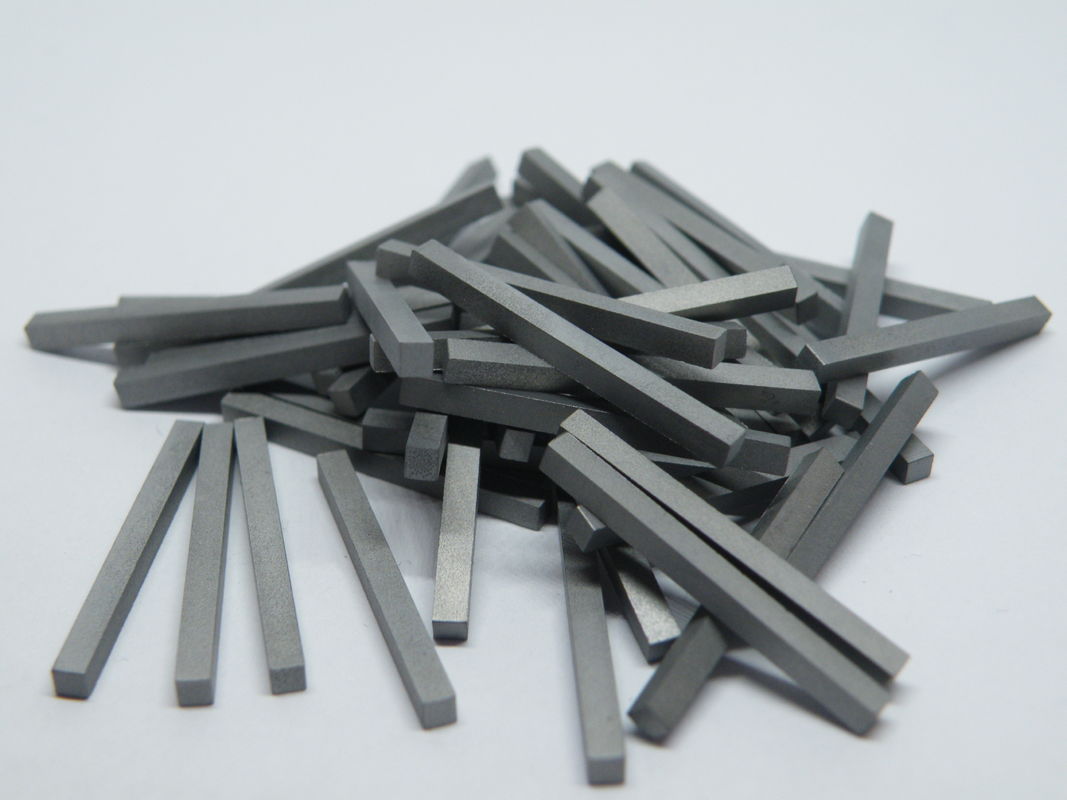 Cemented Tungsten Carbide Wear Strips , Carbide Rectangular Strips OEM ...