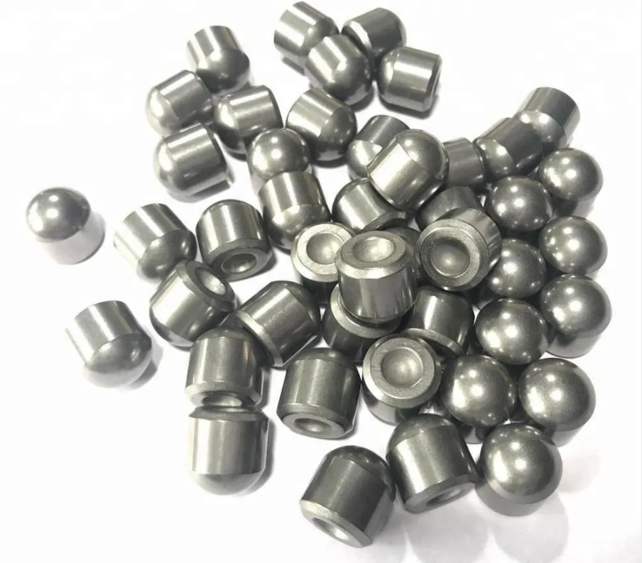 Spherical Buttons / K10 Grade Cemented Carbide Buttons For Drill Middle ...