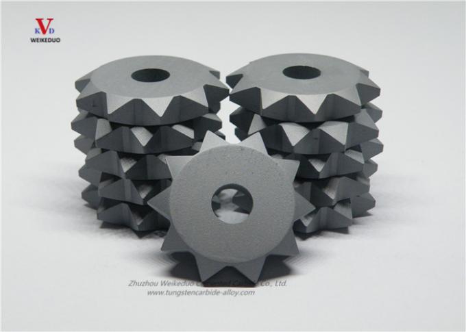 Bush Hammer Tungsten Carbide Inserts Tips Durable Pressing And Sintering